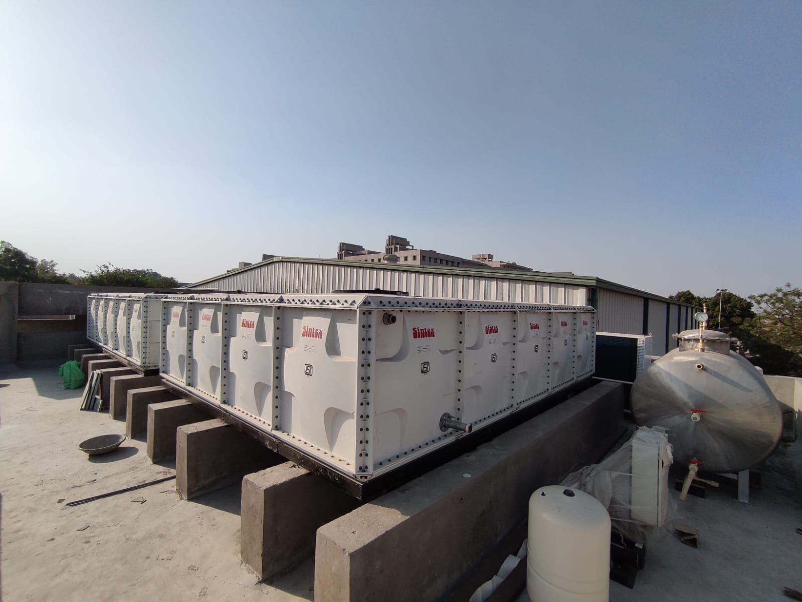 GRP / Steel Sectional Water Tank – Technosafe Trading and Engineering